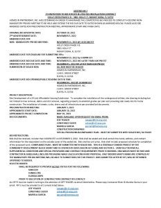 Contractors ACCEPTING BIDS NOW! – Homes In Partnership, Inc.